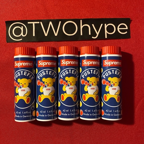 Supreme | Accessories | Supreme X Pustefix Bubbles X5 | Poshmark